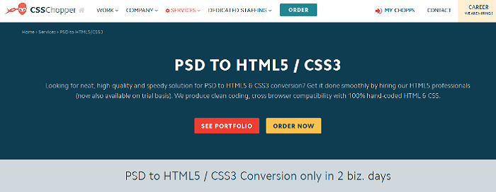 Top 10 PSD to HTML5 Service Providers | BestDesign2Themes